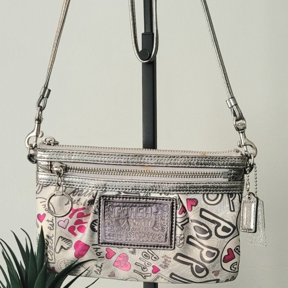 Coach | Bags | Coach Poppy Small Graffiti Crossbody Bag | Poshmark